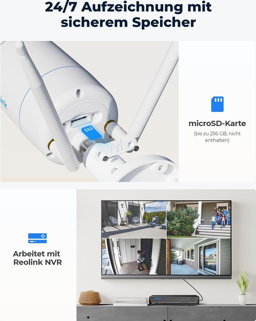 Reolink RLC-810WA WLAN Überwachungskamera | Kaufland.de