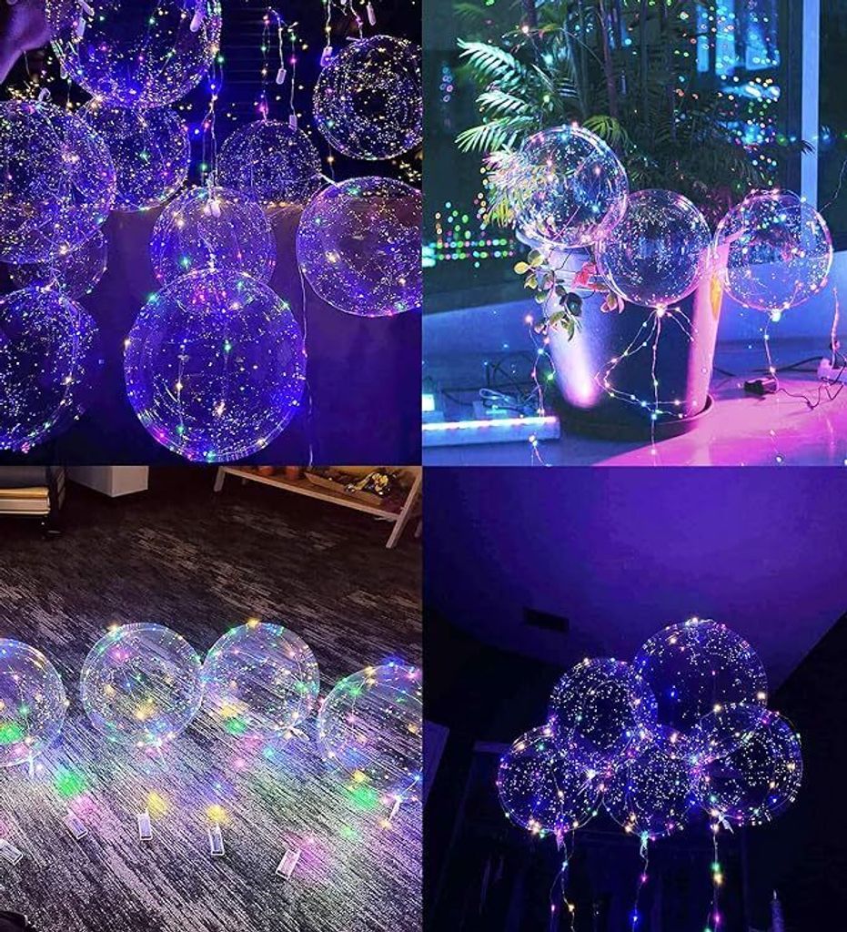 10Stück LED Ballons, leuchtende Luftballons, | Kaufland.de