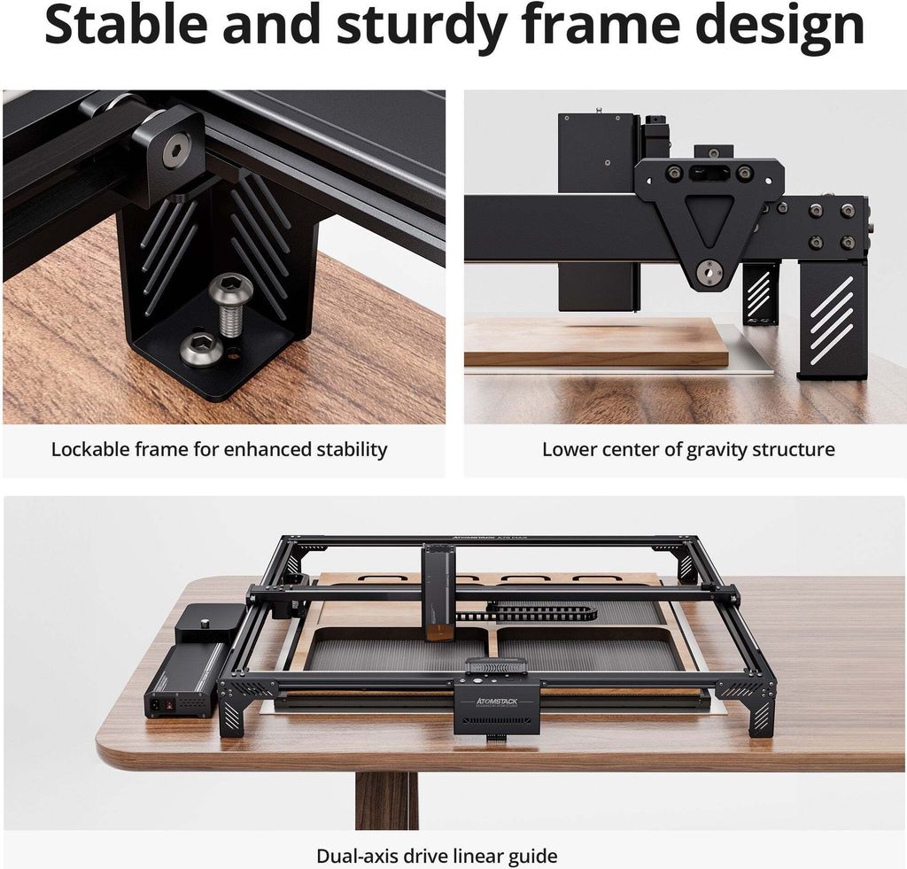 ATOMSTACK A70 MAX 70W gravírovací stroj se 2 | Kaufland.cz