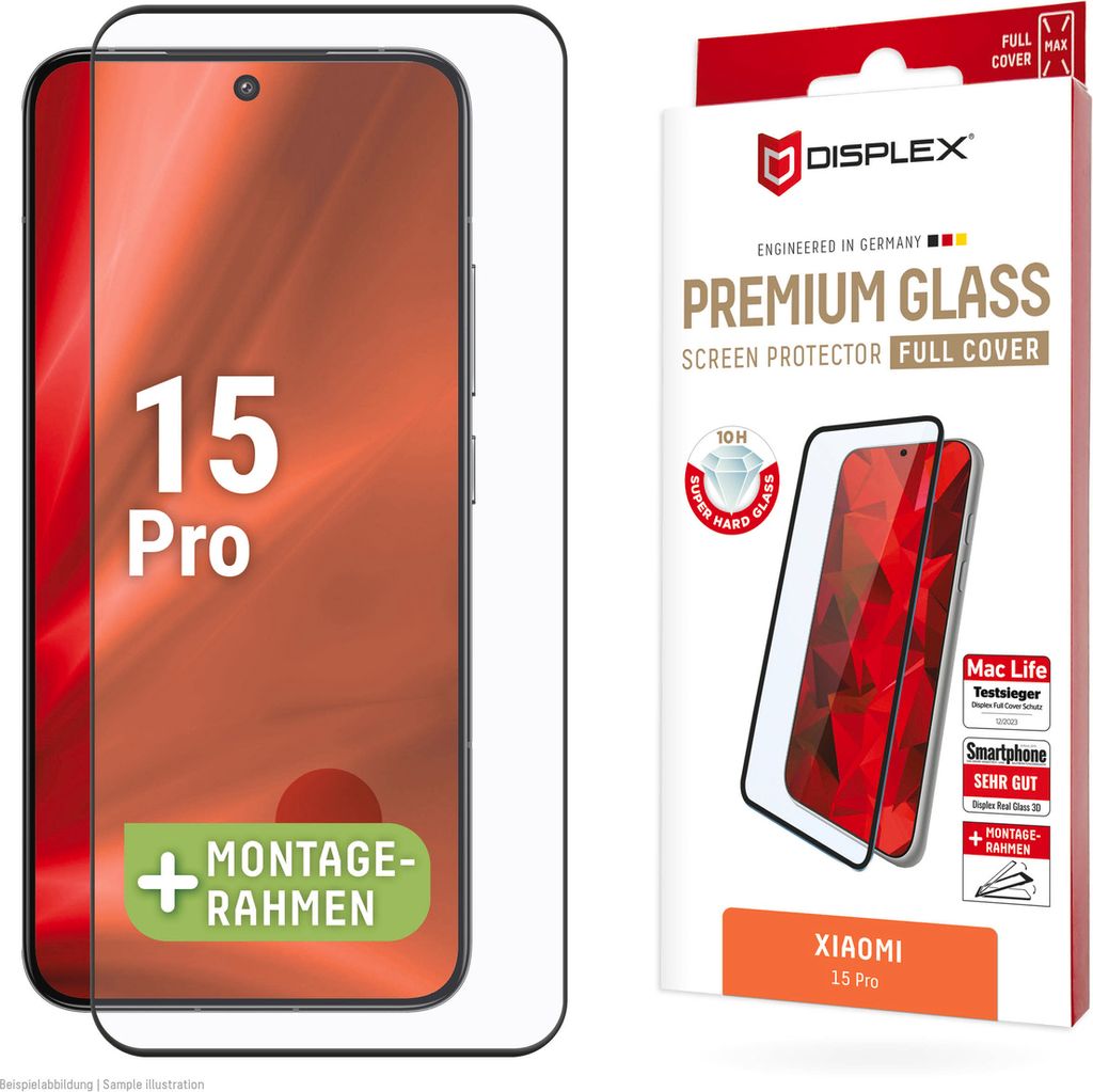 DISPLEX Premium Glass 3D Xiaomi 15 Pro/15 Ultra