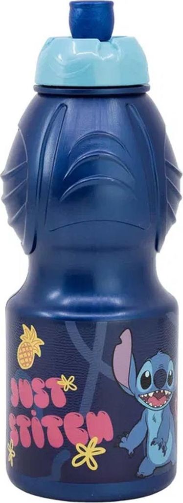 Športová fľaša na pitie pre deti Lilo&Stitch 400 ml s
