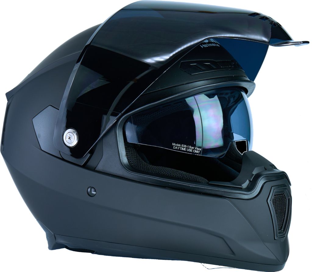 Horn H838 Motorradhelm schwarz matt L (59 - | Kaufland.de