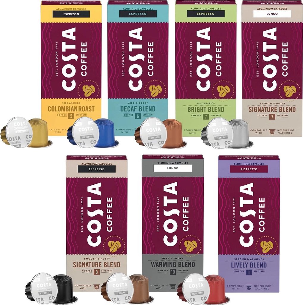 70 Kapseln COSTA Coffee-Columbian Roast, | Kaufland.de