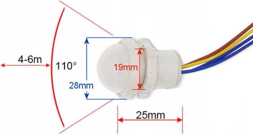 PIR Bewegungsmelder 230V, 20mm, 90s – | Kaufland.de
