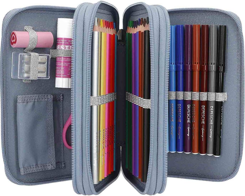 TOPModel 3 Fach Federtasche WOLF | Kaufland.de