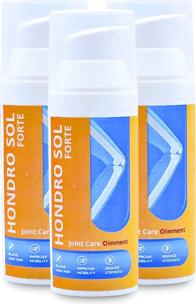 Hondro Sol - Starke Salbe Für Knochen-, Gelenkschmerzen 50Ml