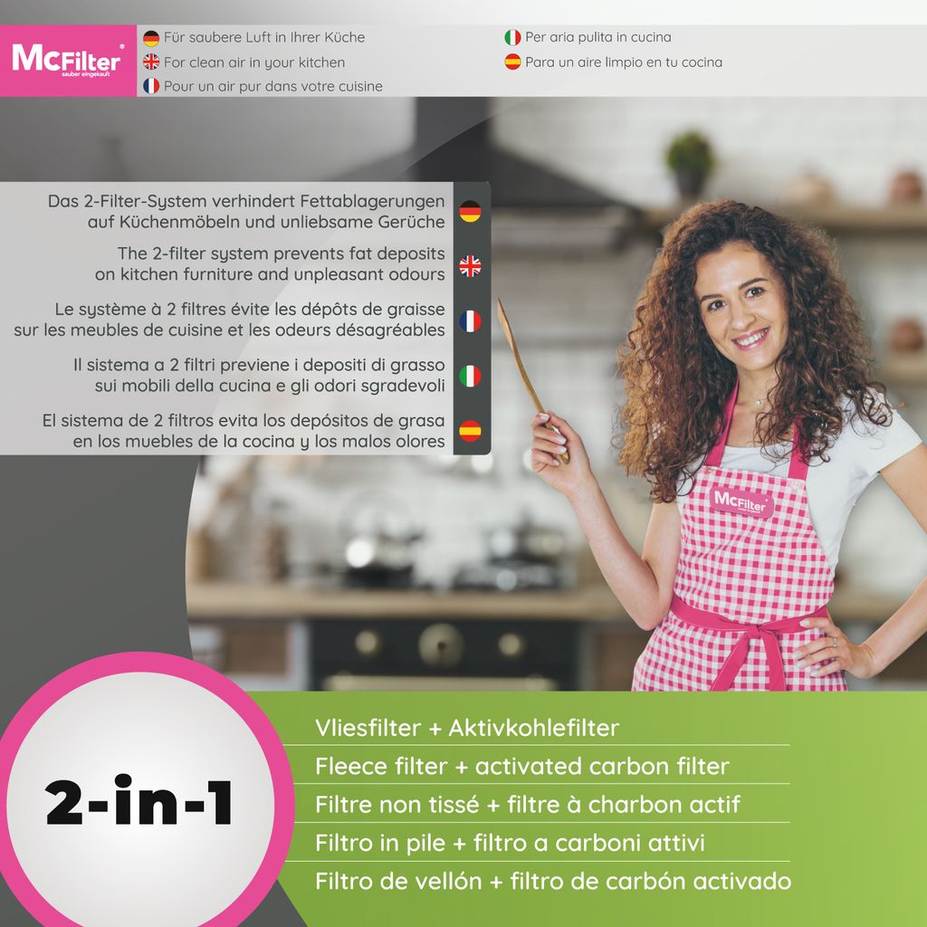 McFilter | Fettfilter Universal Aktiv | Kaufland.de