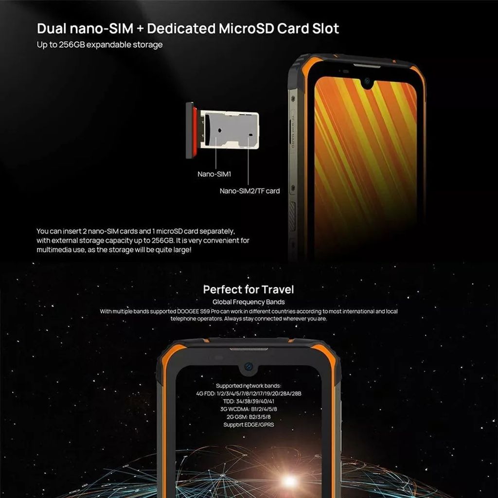 DOOGEE S59 PRO Outdoor Handy ohne Vertrag, | Kaufland.de