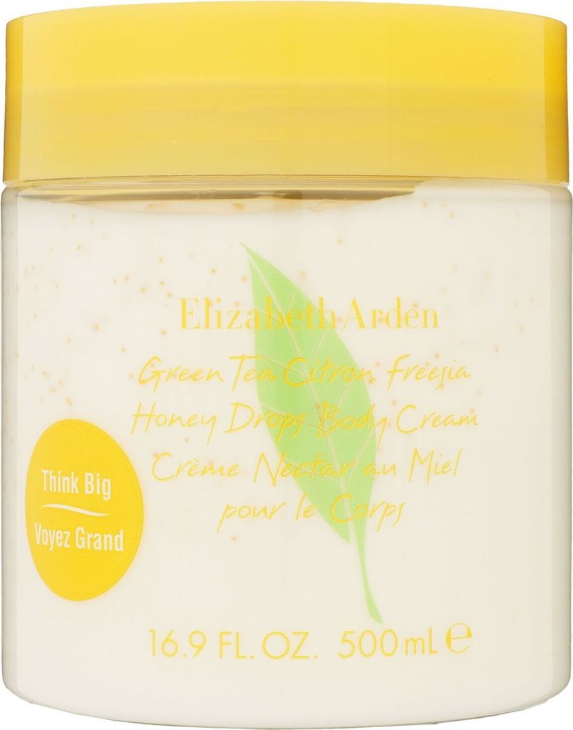 Green Tea Lemon Freesia Body Cream With Honey Drops