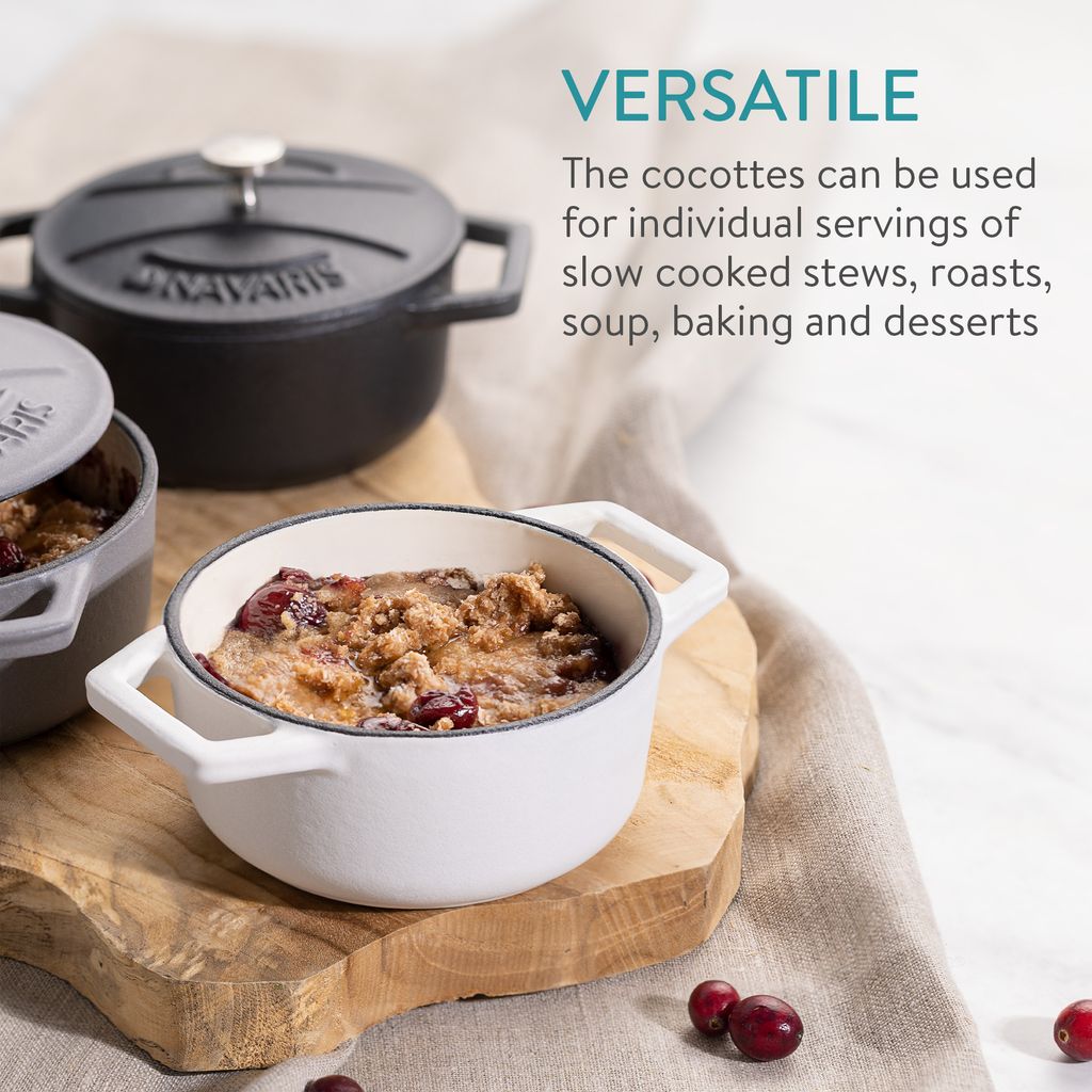 Navaris Mini Cocotte Set - 4x Gusseisen Mini | Kaufland.de