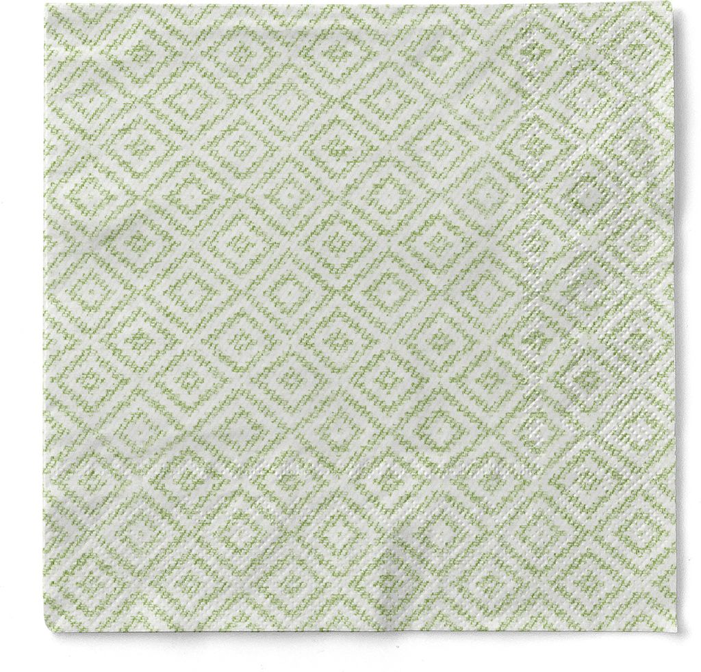 Tissue Serviette Lagos-Base in Grün, 40 x 40 | Kaufland.de