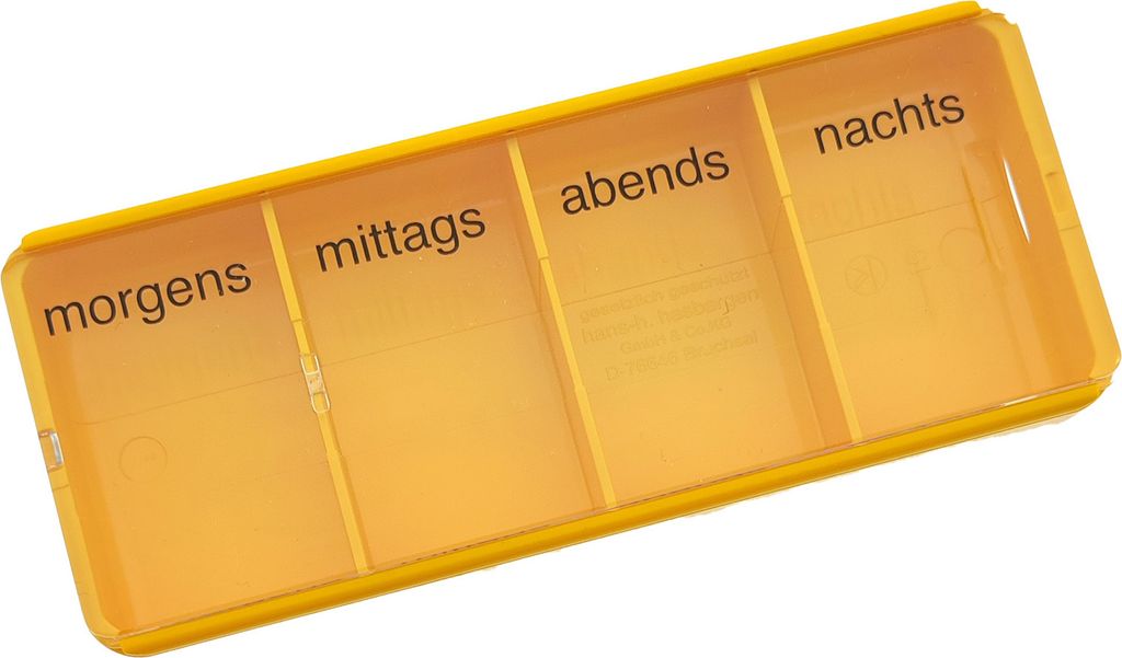 Tablettendose gelb Pillendose | Kaufland.de