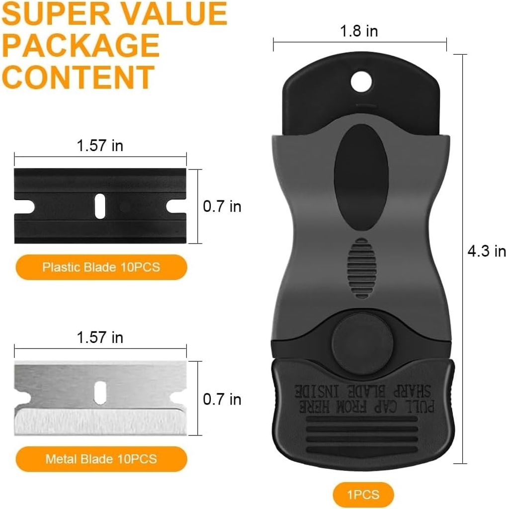 Ceranfeldschaber mit 20 Edelstahl & | Kaufland.de