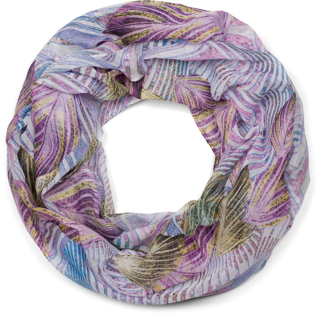 styleBREAKER Damen Loop Schal mit buntem | Kaufland.de