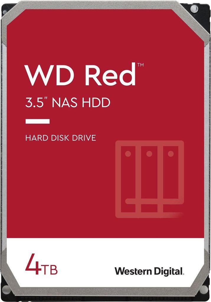 Western Digital Red 3.5 Zoll 4000 GB Serial ATA III