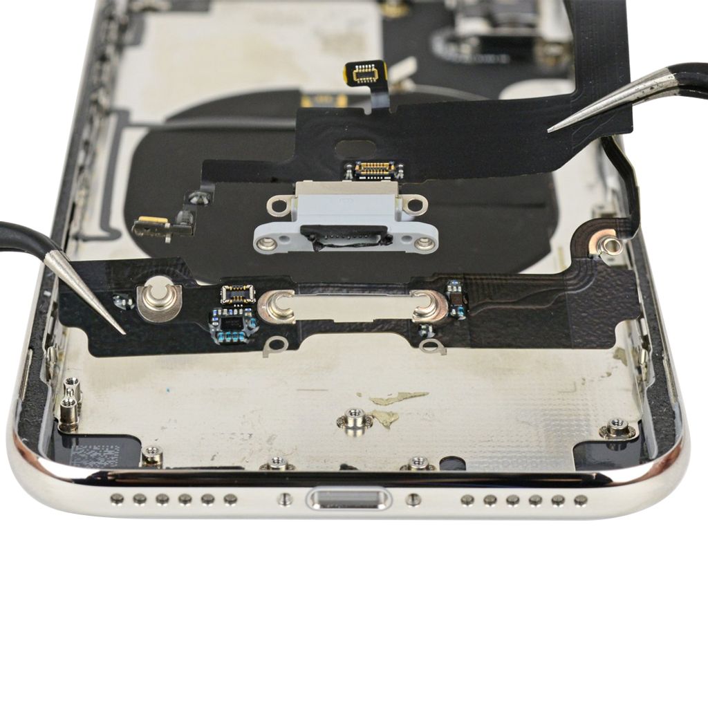 MMOBIEL Dock Connector fur iPhone X SCHWARZ Kaufland