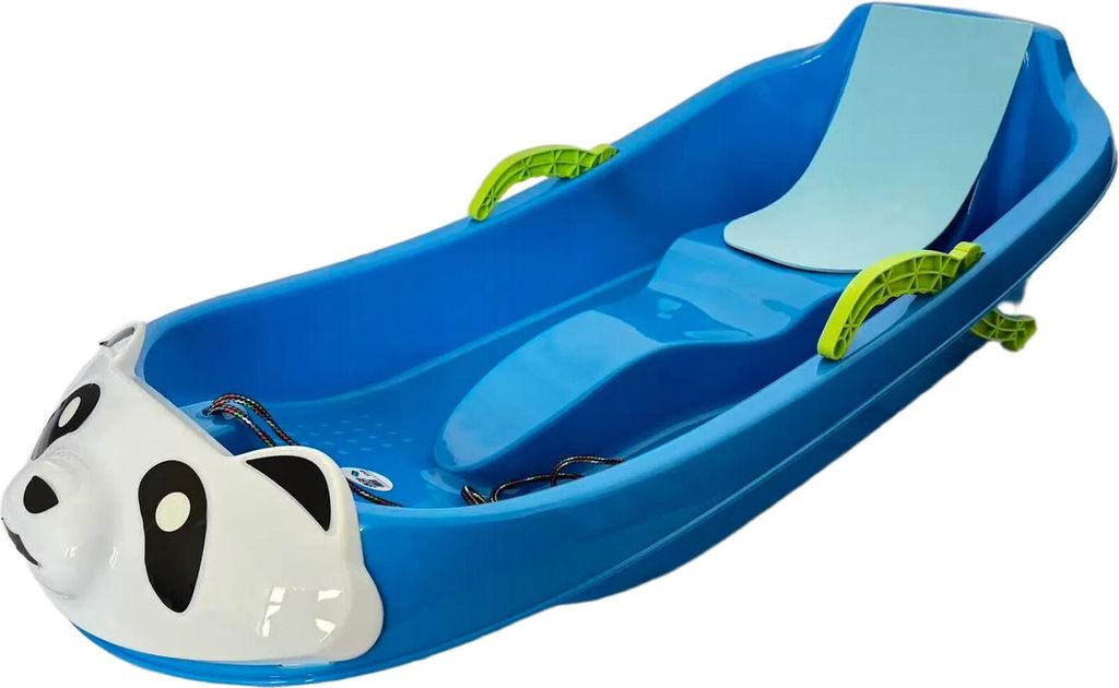 Aga Kinder Schlitten DS497 Panda, Kinderschlitten aus