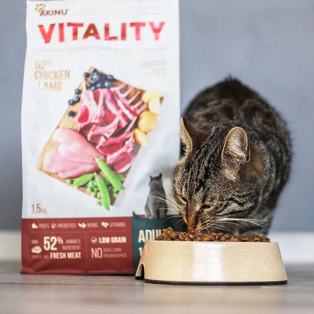 Akinu VITALITY granule cat adult chicken & | Kaufland.cz