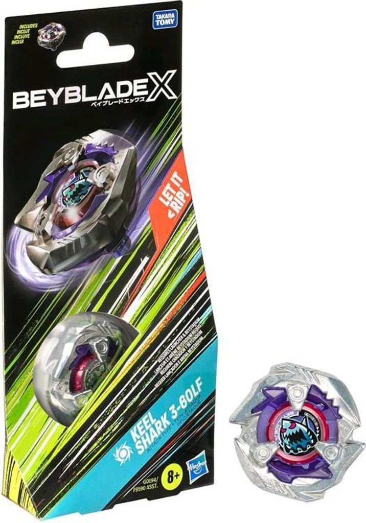 Hasbro Beyblade X Keel Shark 3-60LF Spinning | Kaufland.sk