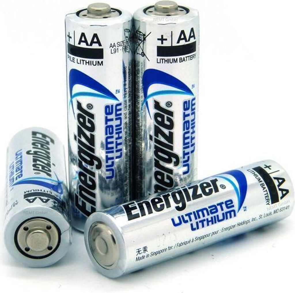 4 Energizer Ultimate Lithium AA Mignon MN1500 LR6 AM3