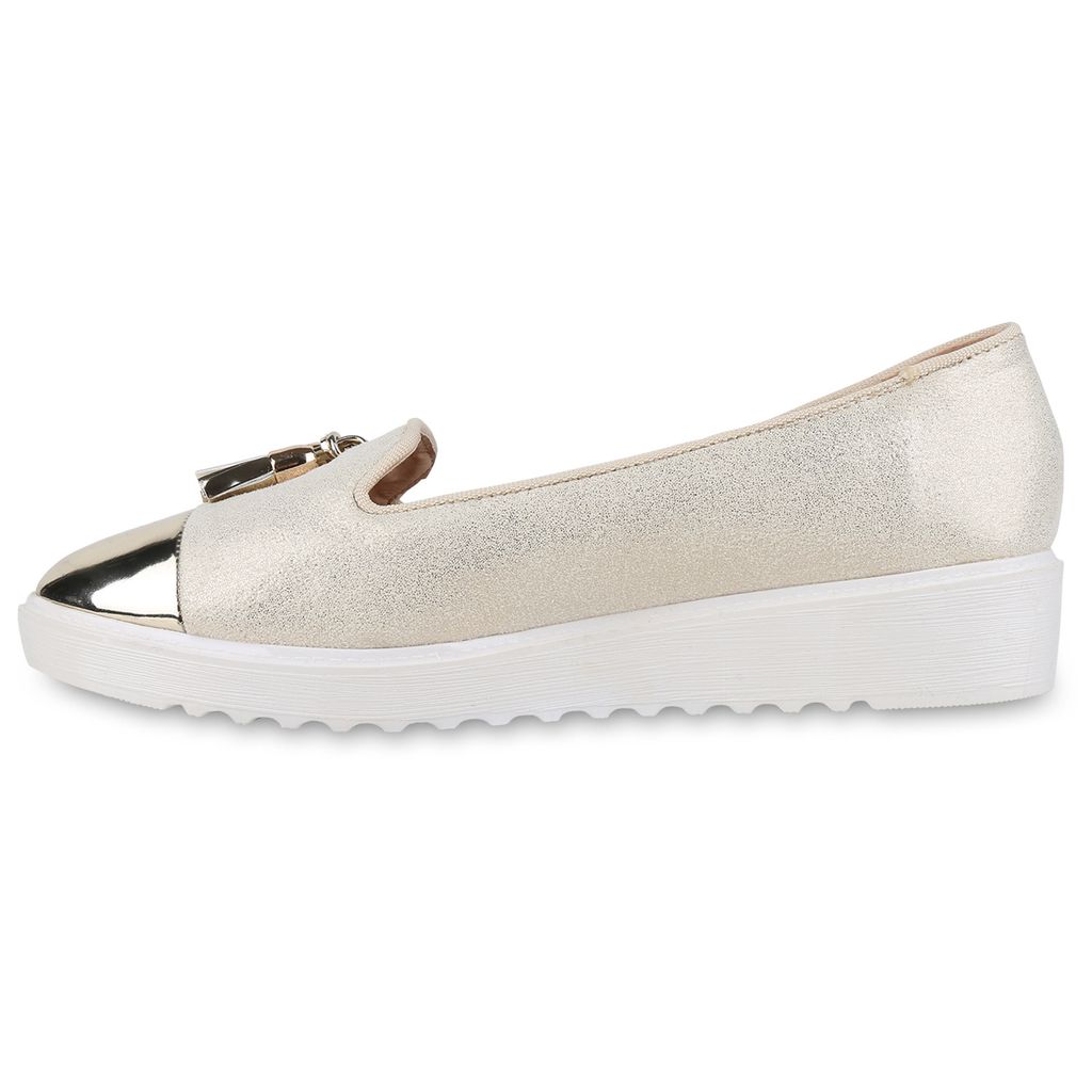 Mytrendshoe Loafers Damen Slipper Quasten | Kaufland.de