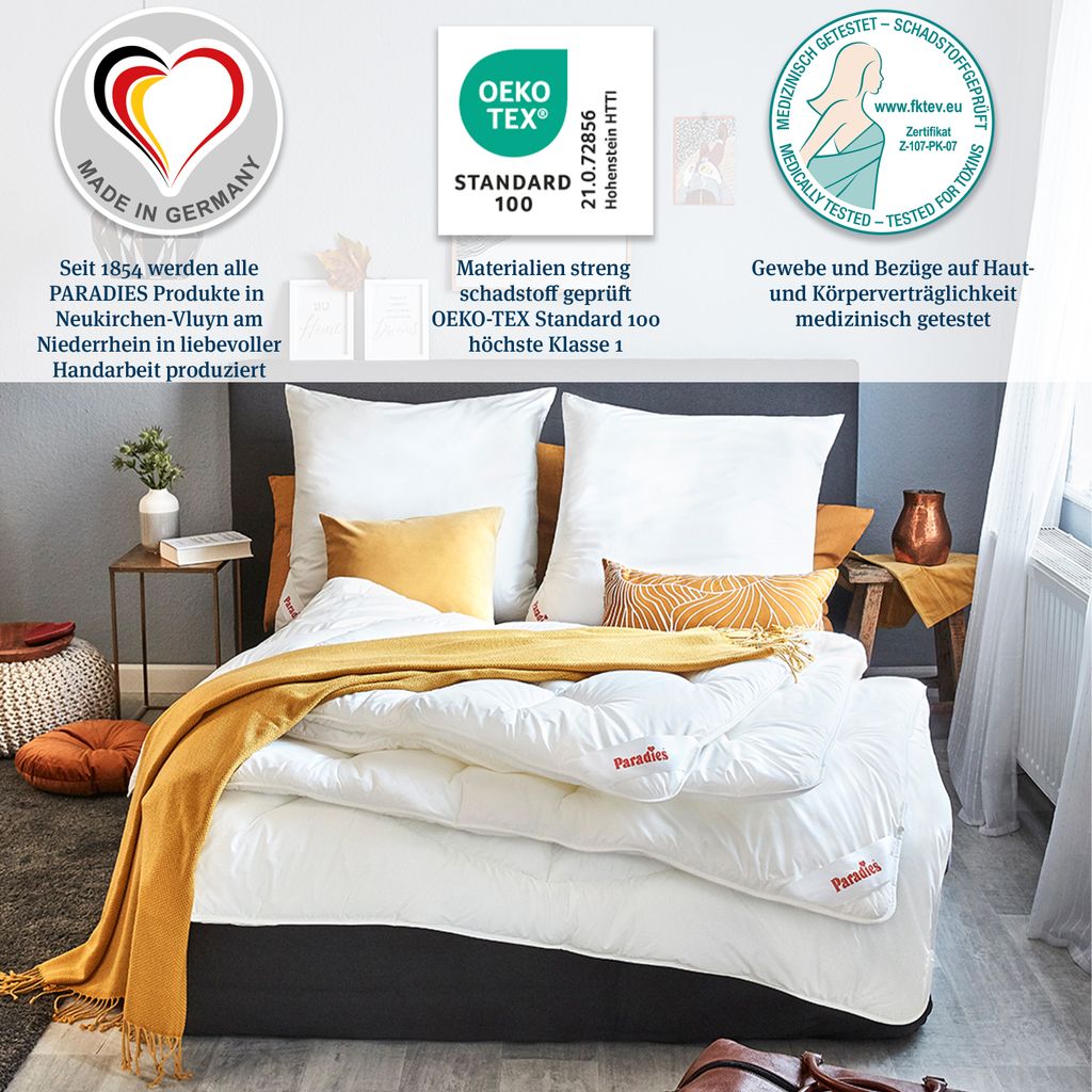 Paradies Bettdecke 155x220 "Runa Bio", | Kaufland.de