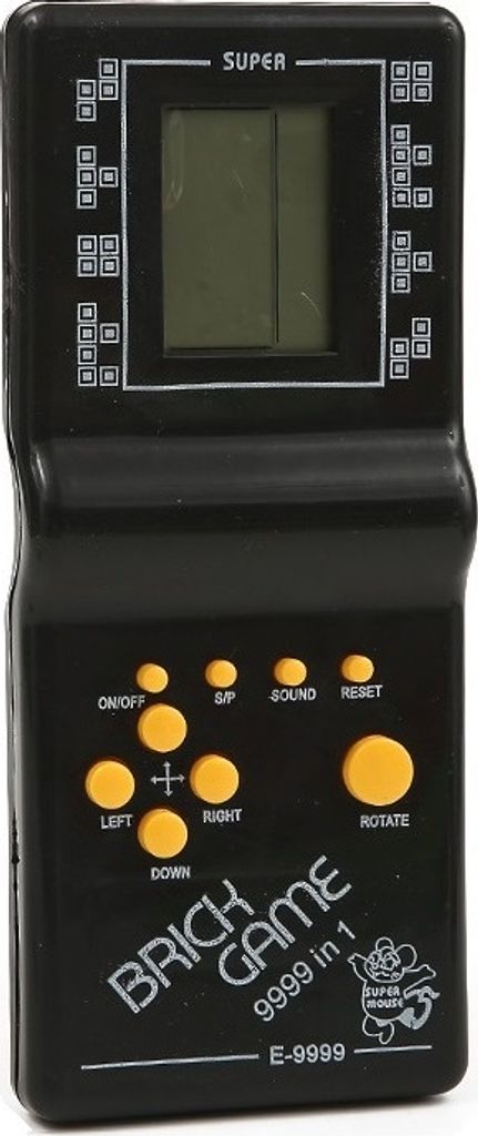Tetris Retro-Spielekonsole-Schwarz KP32783