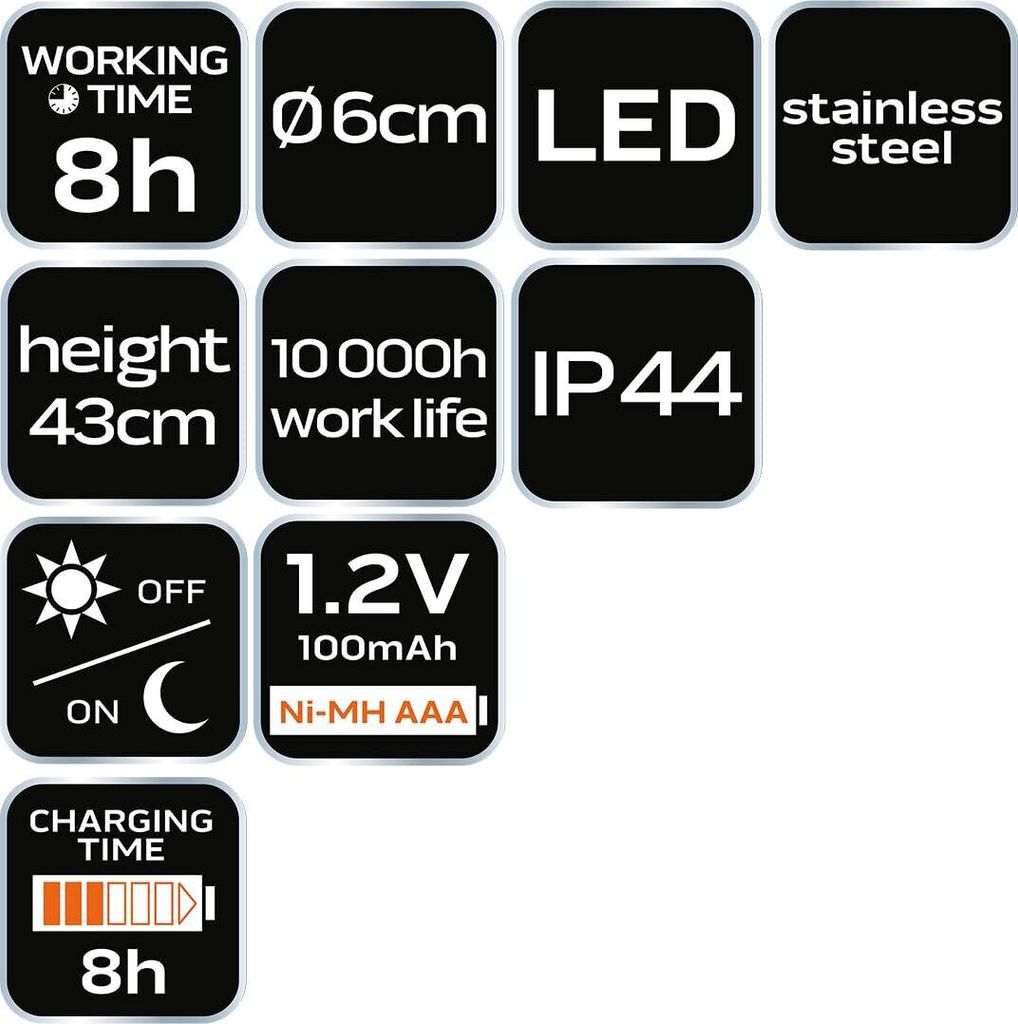 NEO TOOLS solární lampa pro venkovní použití | Kaufland.cz