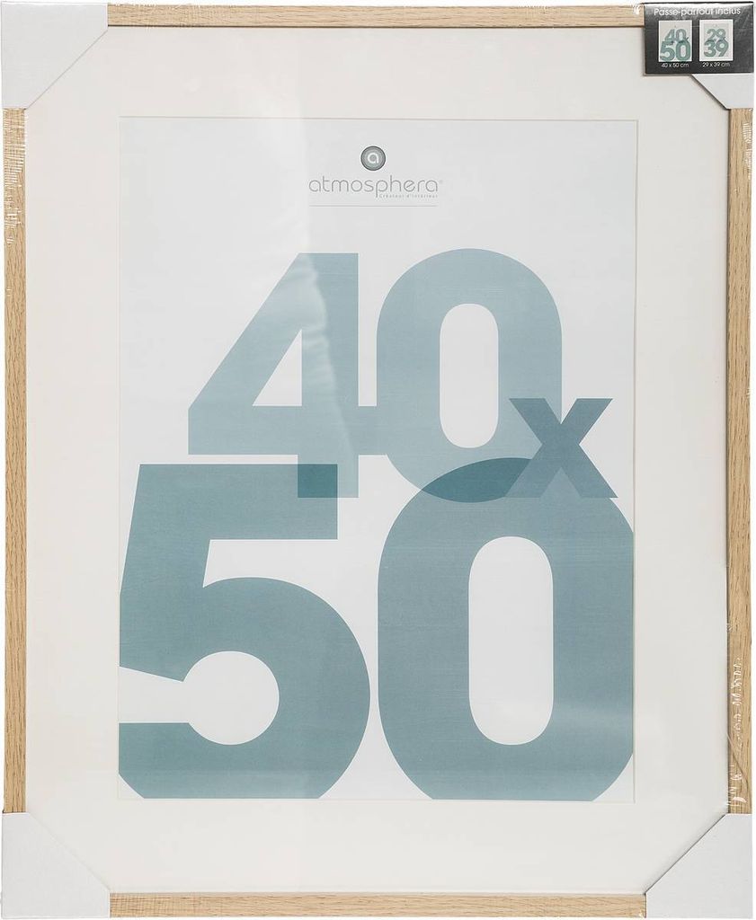 Fotorahmen "Manu" - Holz und Glas - 40x50 cm | Kaufland.de