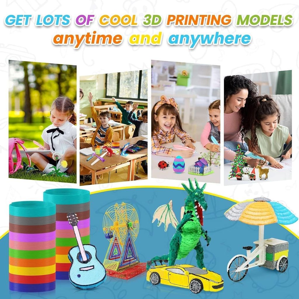 3D stift filament 100m, 3D Druck Stift PLA | Kaufland.de