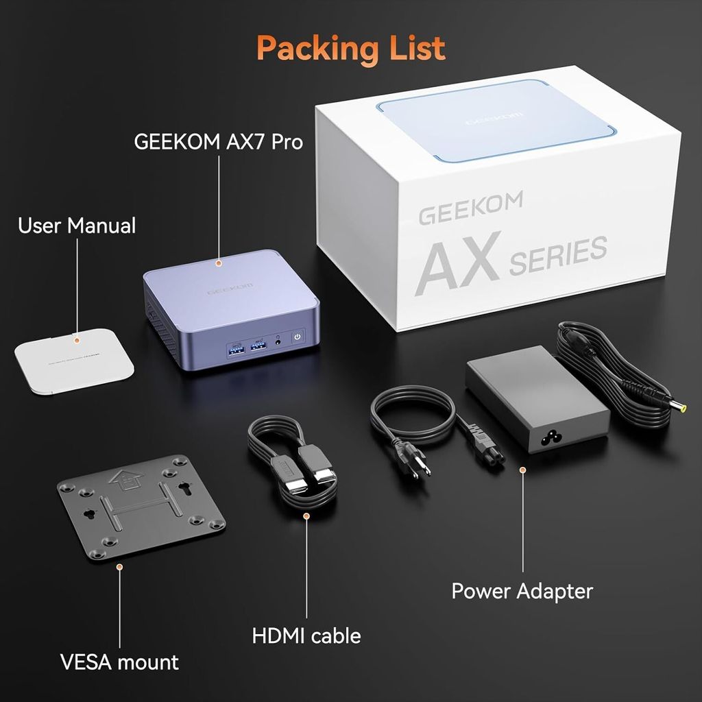 GEEKOM AX7 Pro Mini PC AMD Ryzen 9 7940HS | Kaufland.de