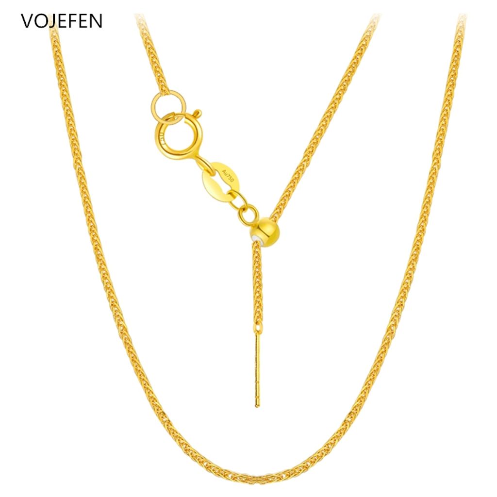 18k reine Halskette AU750 Nadelkette | Kaufland.de