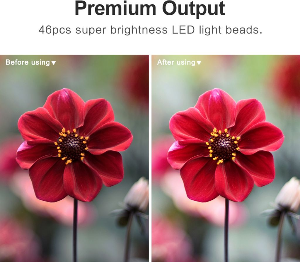 HD-130 makro LED kroužkový blesk LCD displej | Kaufland.cz