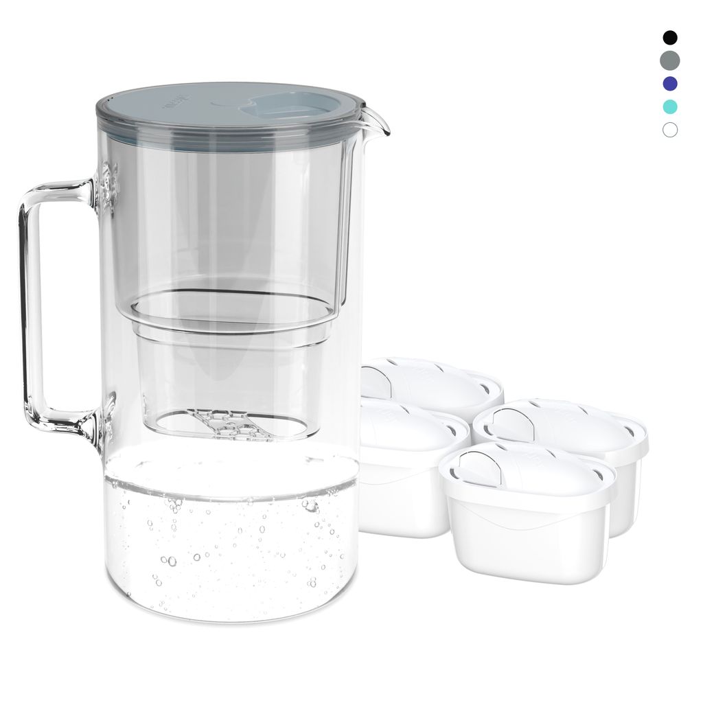 Wessper Glas Wasserfilter 2,5 L mit 4 | Kaufland.de