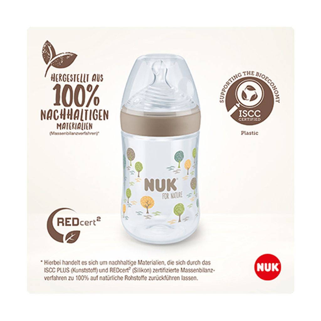 NUK Flasche NUK for Nature 260 ml Gr. M | Kaufland.de