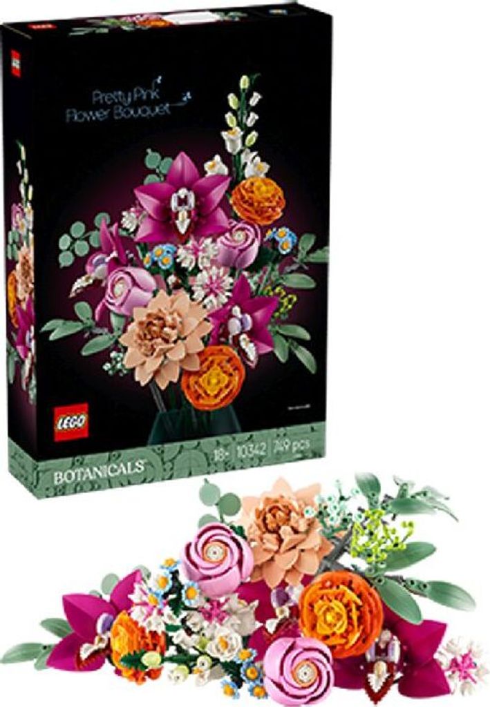 LEGO Botanicals Piękny bukiet różowych | Kaufland.pl