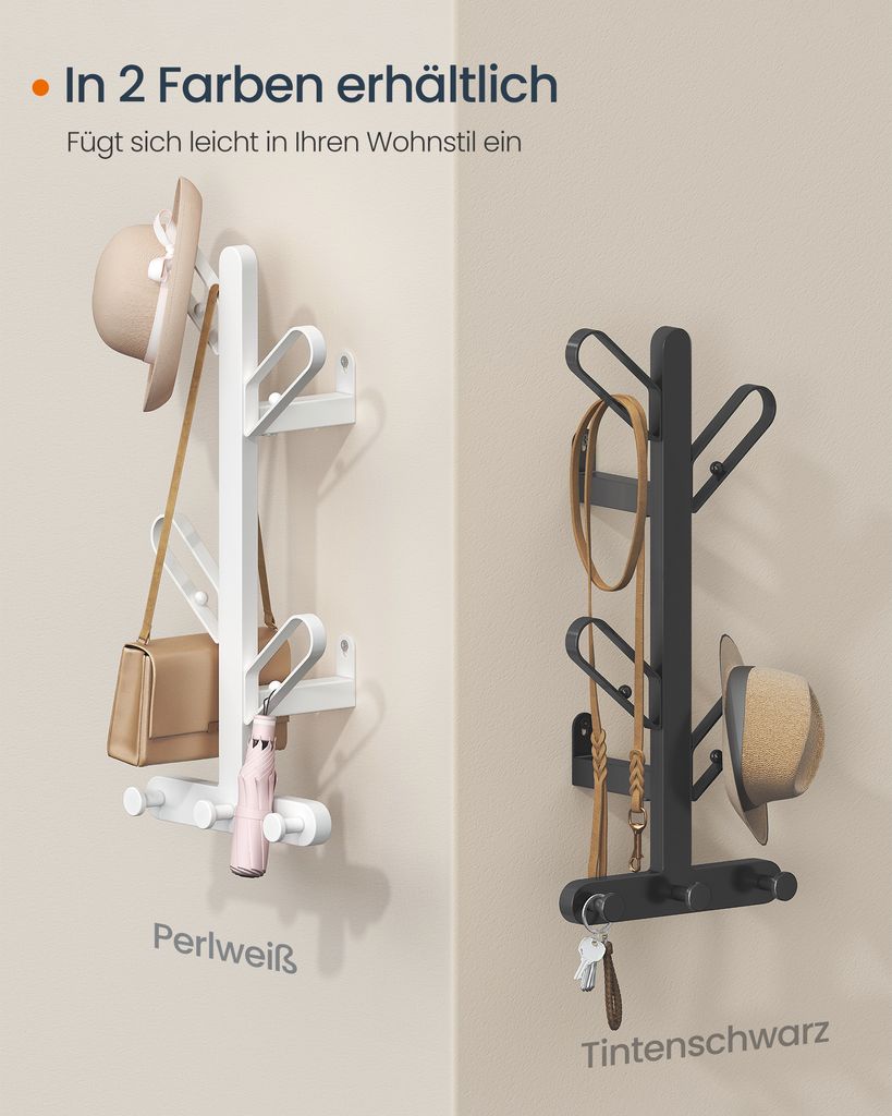 SONGMICS HOME Wandgarderobe, Garderobe in | Kaufland.de