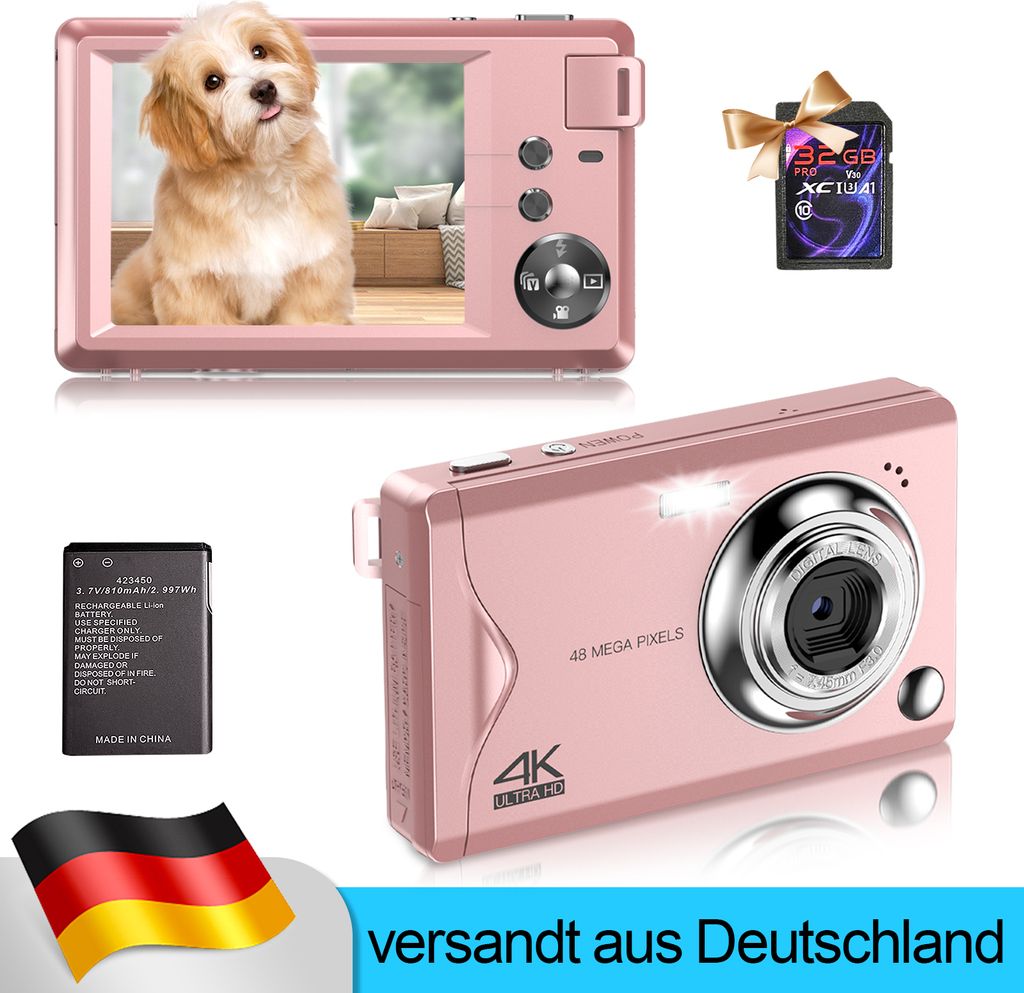 Digitální fotoaparát, 48MP 1080P FHD foto | Kaufland.cz