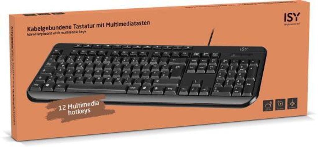 ISY - Office Keyboard - Vollformat Tastatur, | Kaufland.de