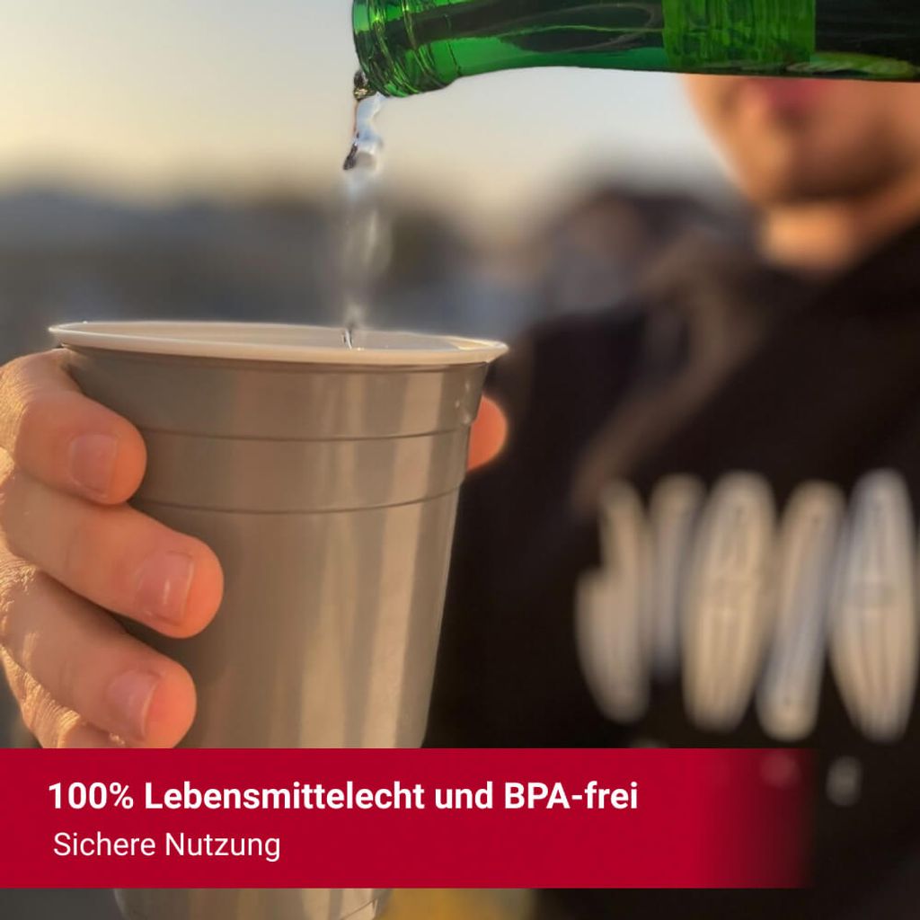 Graue Becher 100 Gray Party-Becher - | Kaufland.de