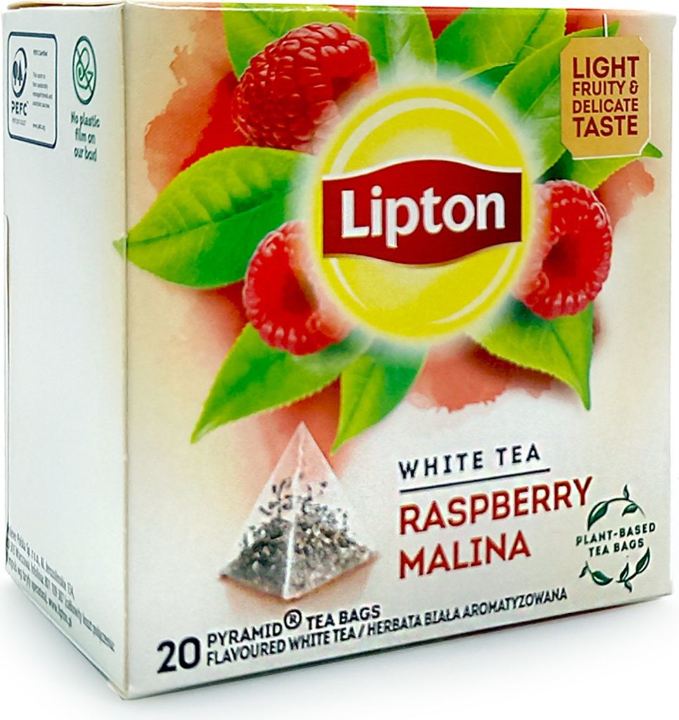Lipton Weißer Tee Himbeertraum, 20er Pack | Kaufland.de
