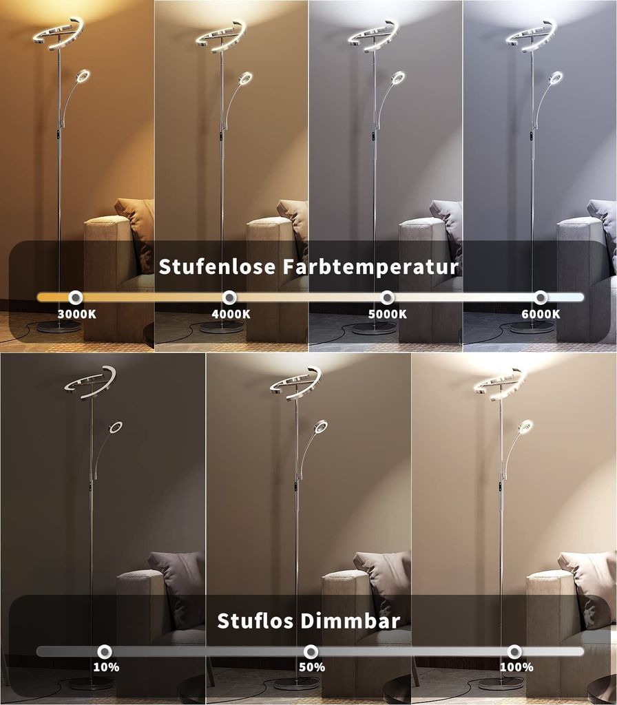 Anten LED Stehlampe Dimmbar | Kaufland.de