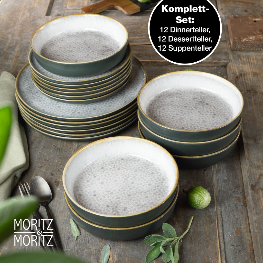 Moritz & Moritz TERRA 36-tlg Geschirr Set 12 | Kaufland.de