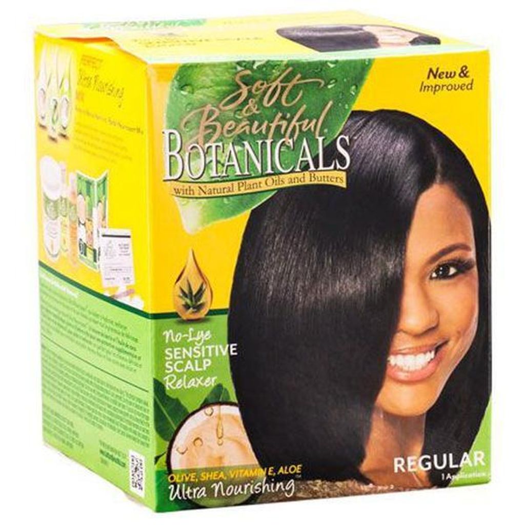 Botanicals No-Lye Sensitive Scalp RELAXER Kit REGULAR