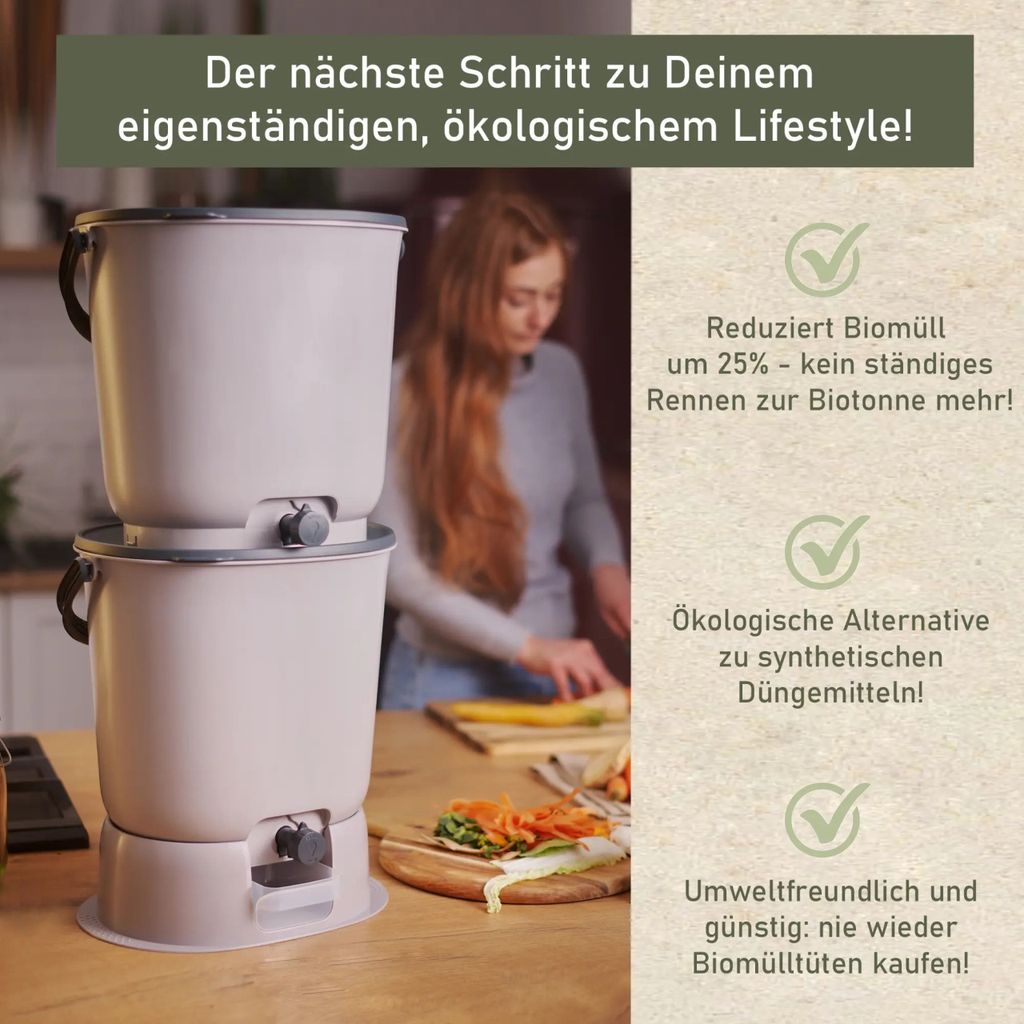 Bokashi Starter Set mit 2 Bokashi Eimer, | Kaufland.de