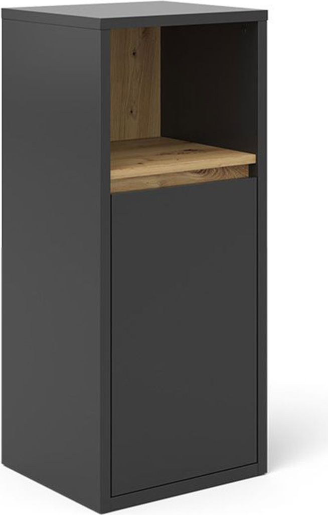 Vicco Viola, 37.8 x 80 cm, Anthracite/Oak | Kaufland.sk