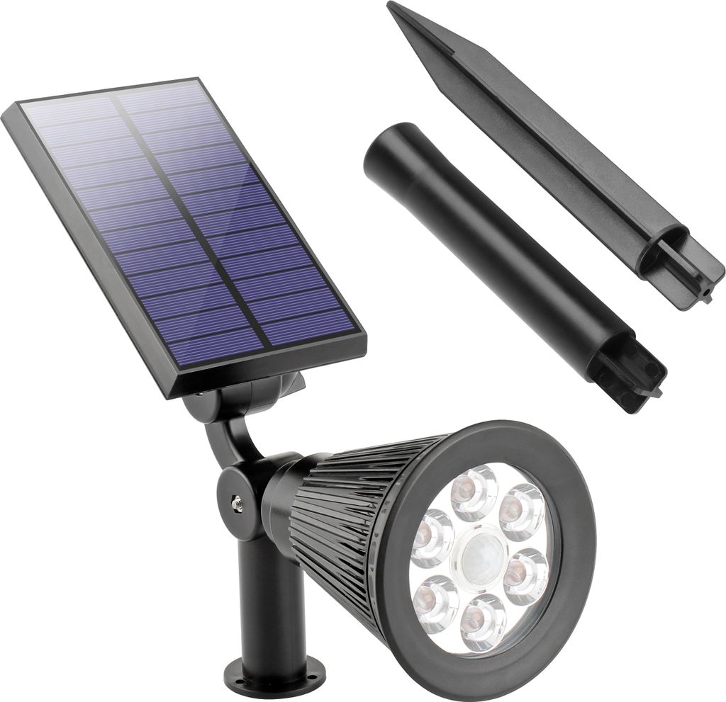 Speed 4 Stück LED Solar Strahler Solarleuchte | Kaufland.de