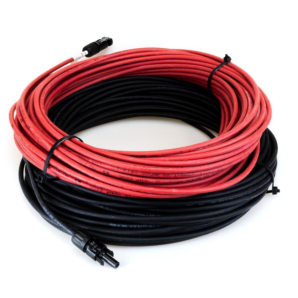 SET 6mm2 Solarkabel 20m Verlängerungskabel | Kaufland.de