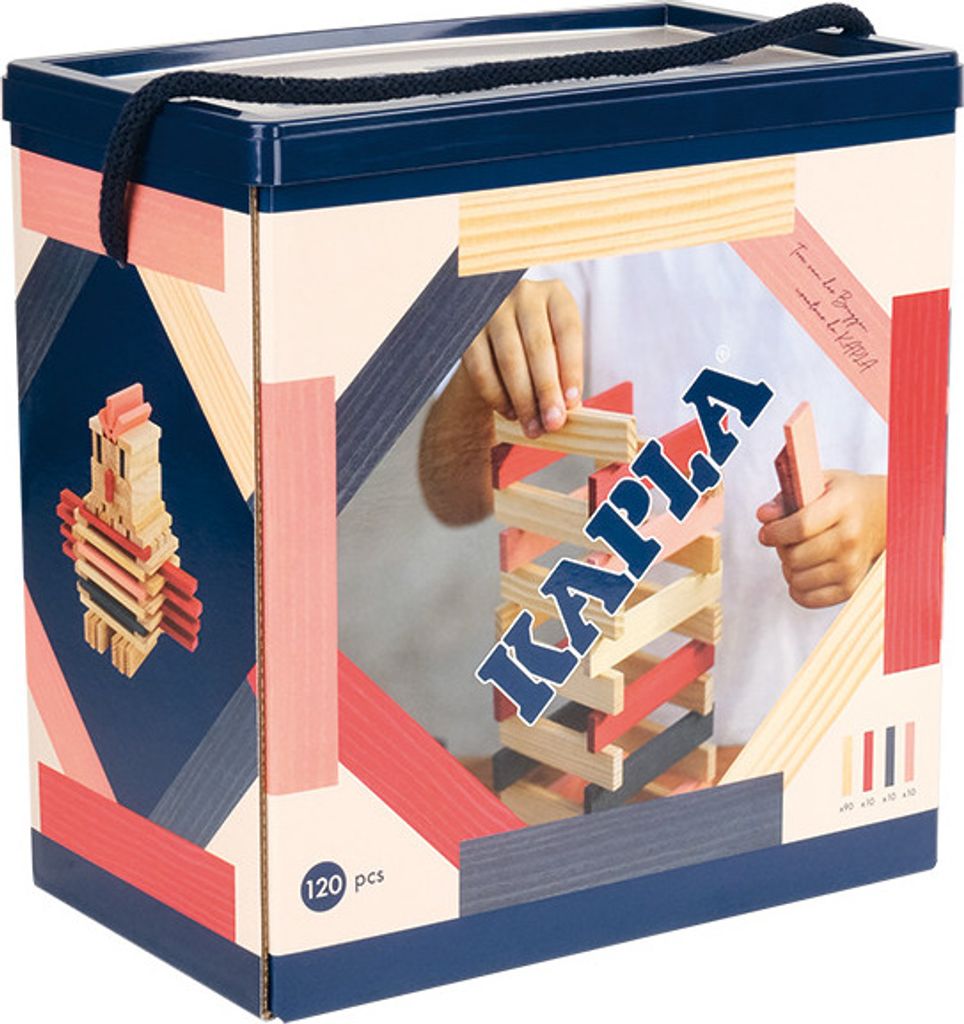 Kapla Kapla - 120 BOX blue, red, pink : 90 | Kaufland.de