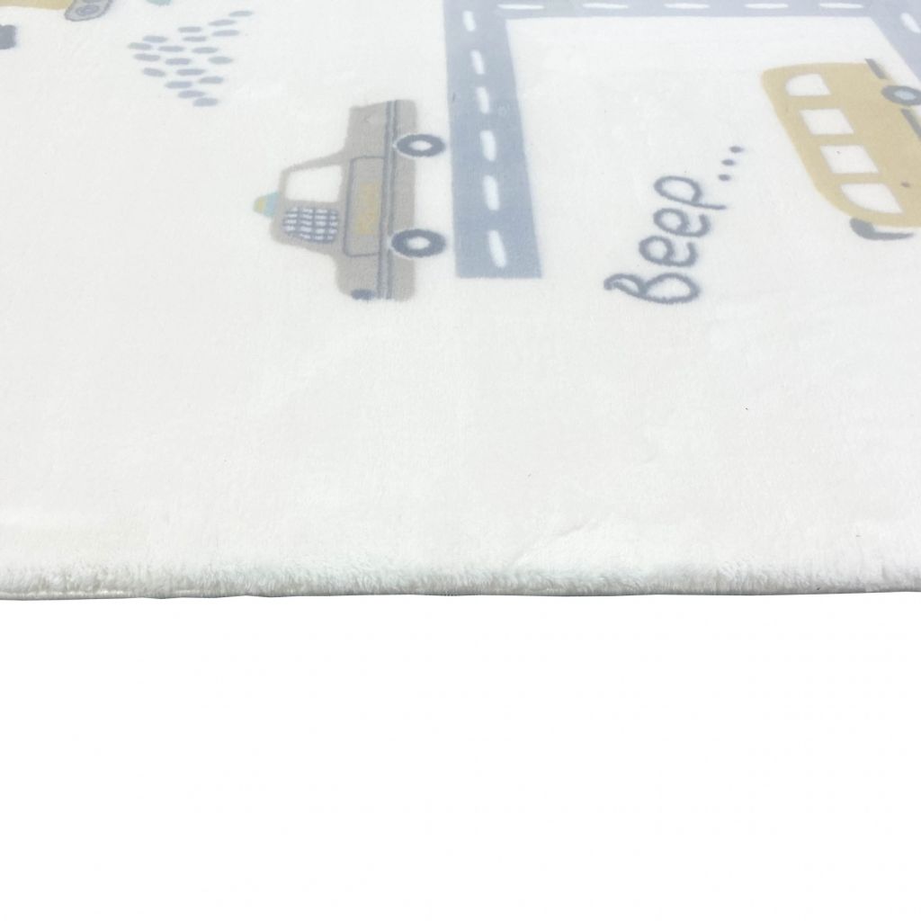 Teppich-Kinder weich Auto, Bagger-Straße in | Kaufland.de